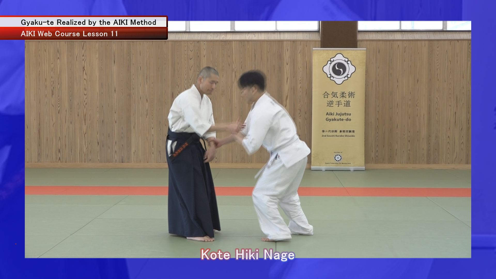 【AIKI Web Course Part 2】Lesson 11 – Gyaku-te Realized by the AIKI ...