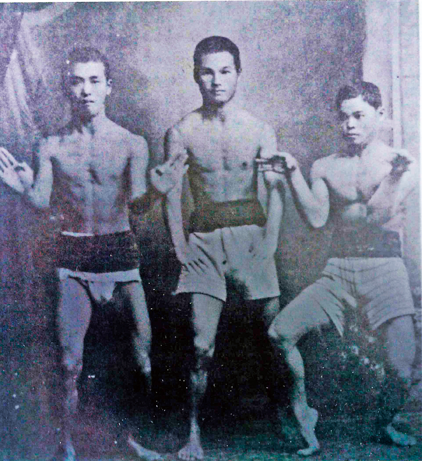 The three Sanchins: Shuri Sanchin, Naha Sanchin, and Tsuru Sanchin ...