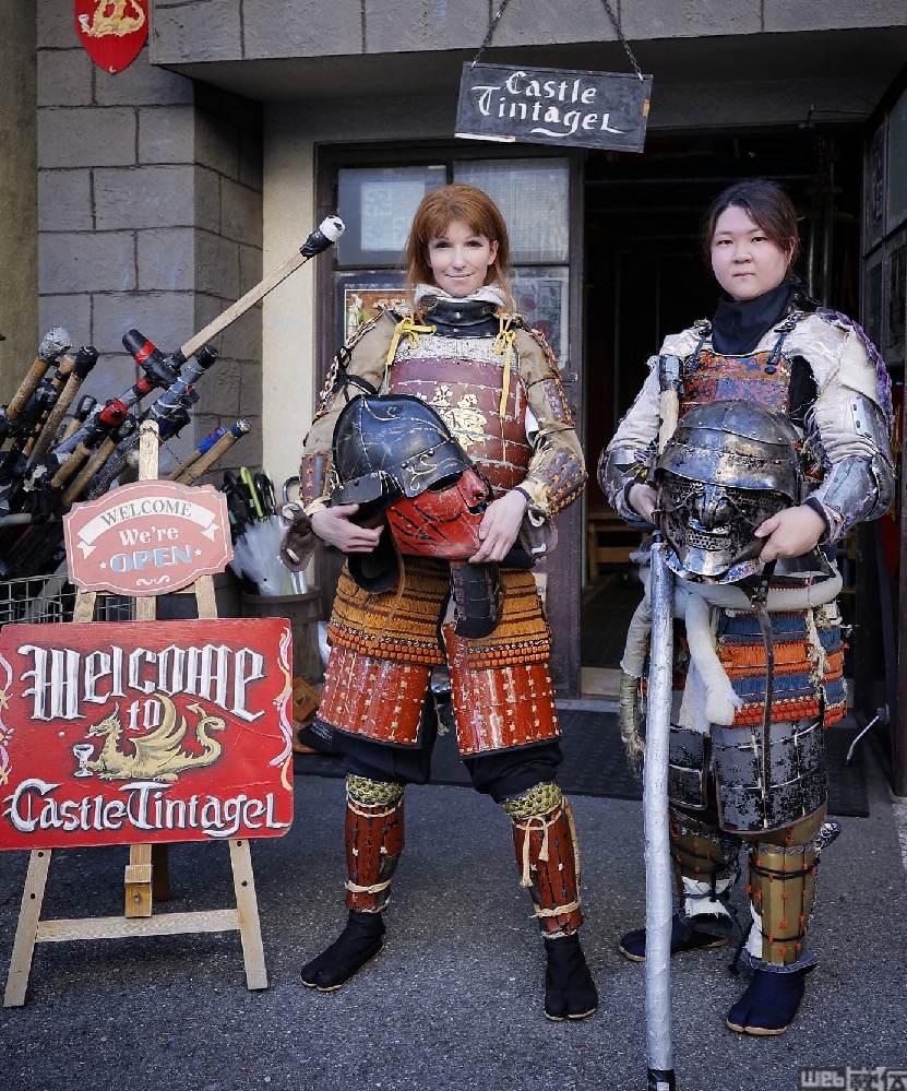 Trying Samurai Combat (Armored Battle) and Bushido Class at Castle ...