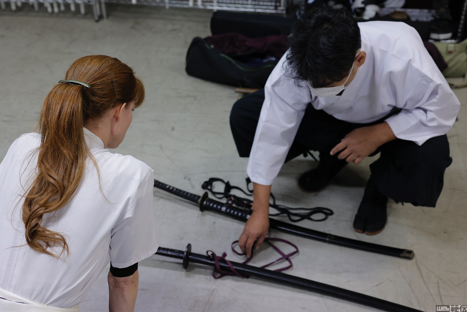 Trying Samurai Combat (Armored Battle) and Bushido Class at Castle ...