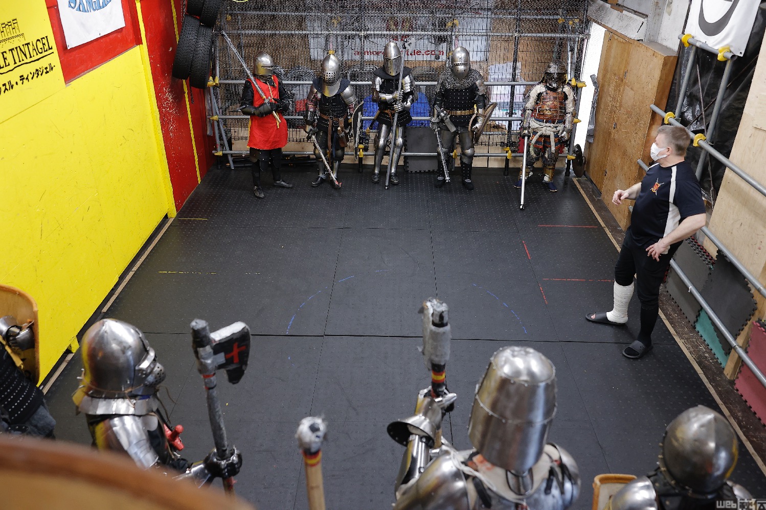 Trying Samurai Combat (Armored Battle) and Bushido Class at Castle ...