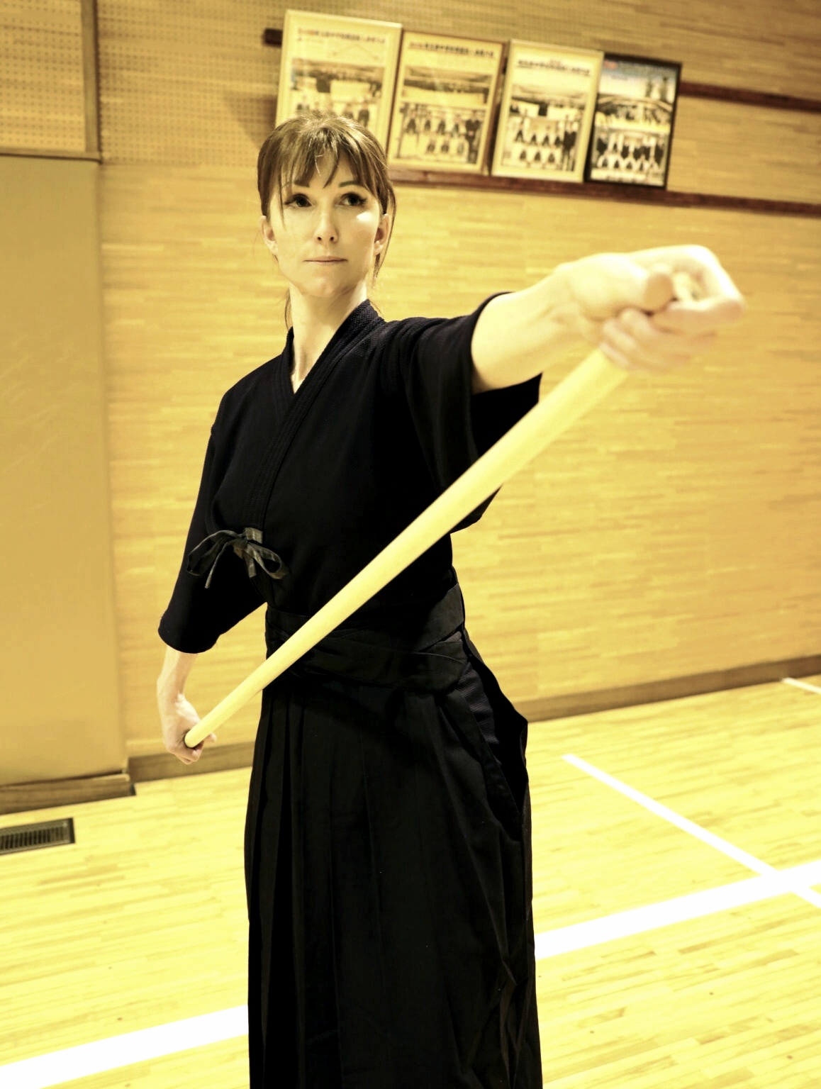 Trying Jodo or the way of the jo with Amano Shihan from Joshin Kai ...