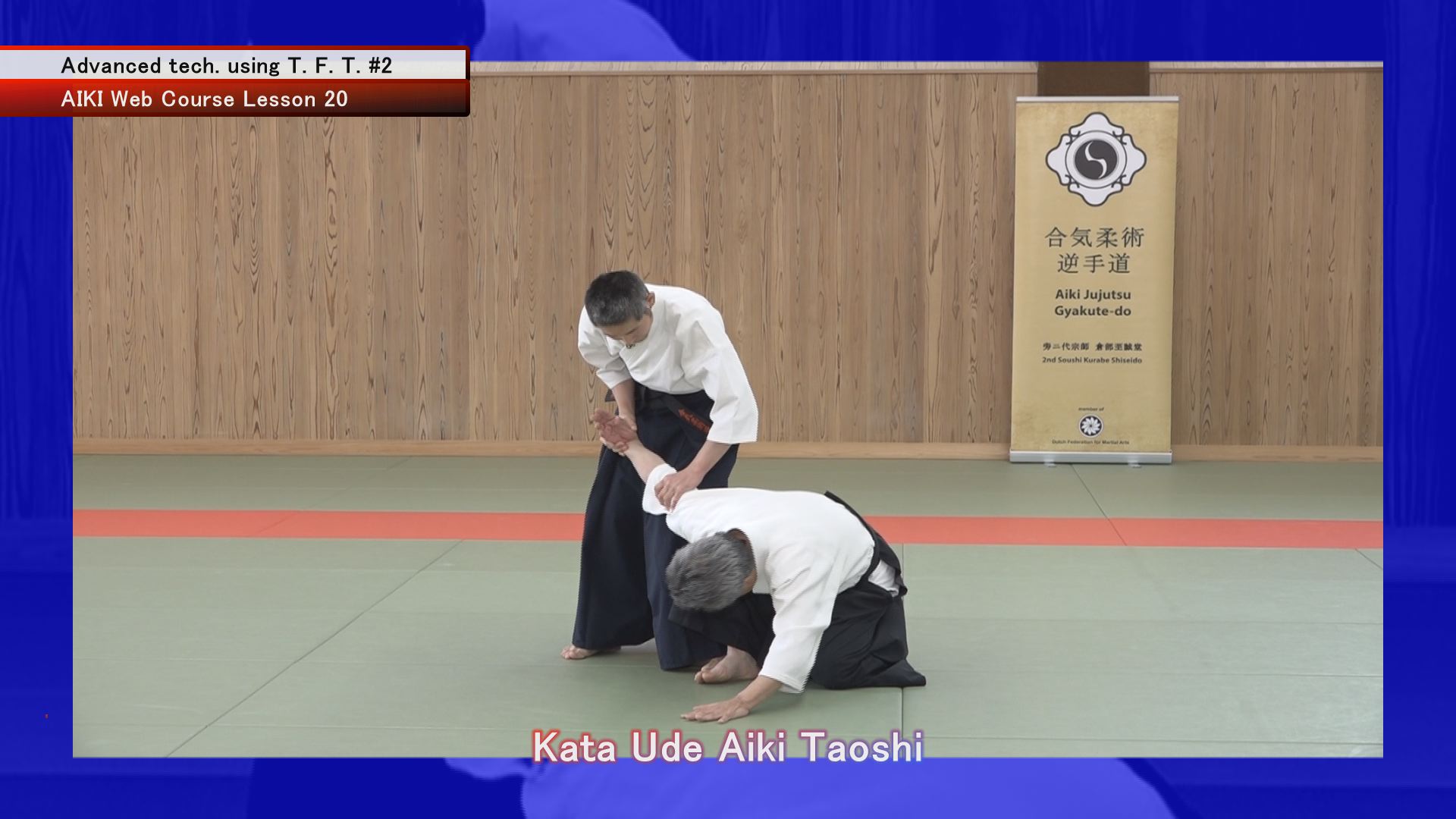 【AIKI Web Course Part 2】Lesson 20 Advanced tech. using T. F. T. #2 ...