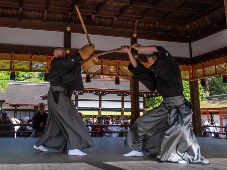 Three days of budo in Kyoto: Kyoto Taikai and Shimogamo Jinja koryu ...